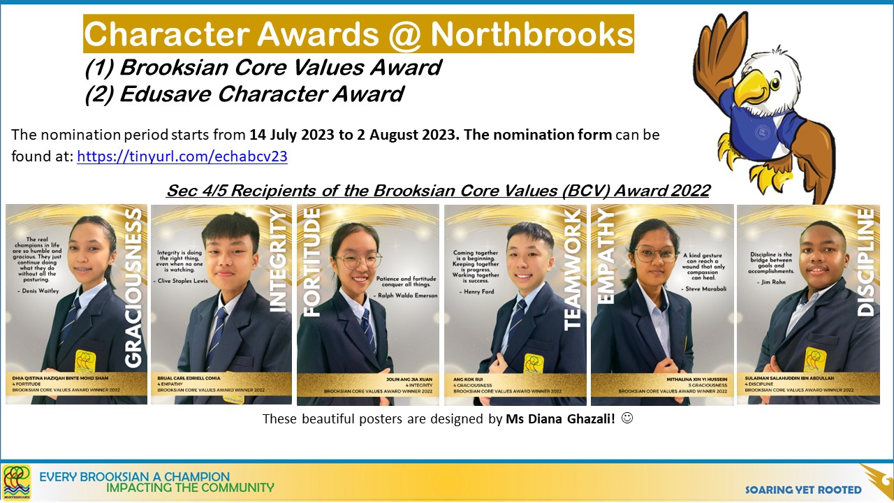 Brooksian Core Value (BCV) Award